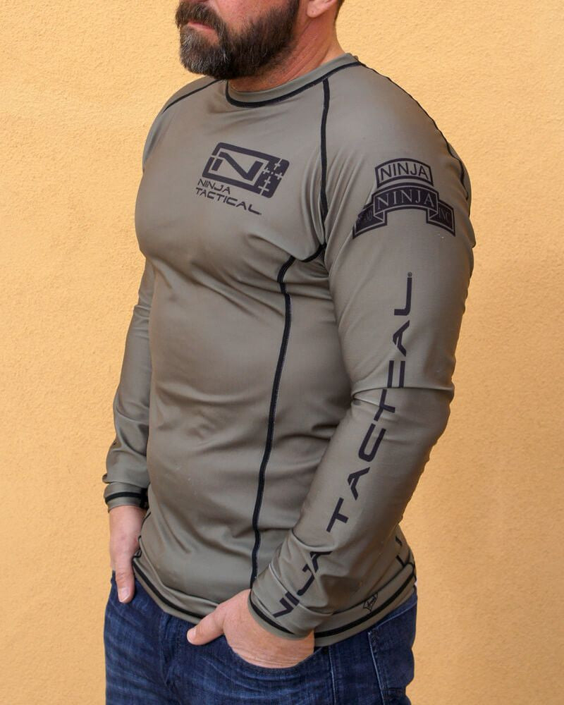 Rashguard - N-Tac - OD Green (Unisex) – Ninja Brand Inc